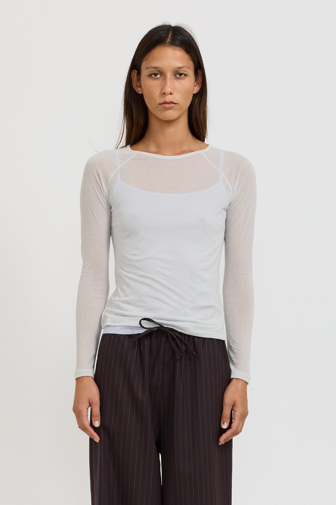 Paloma Wool Hiro Top Light Grey | Maplestore