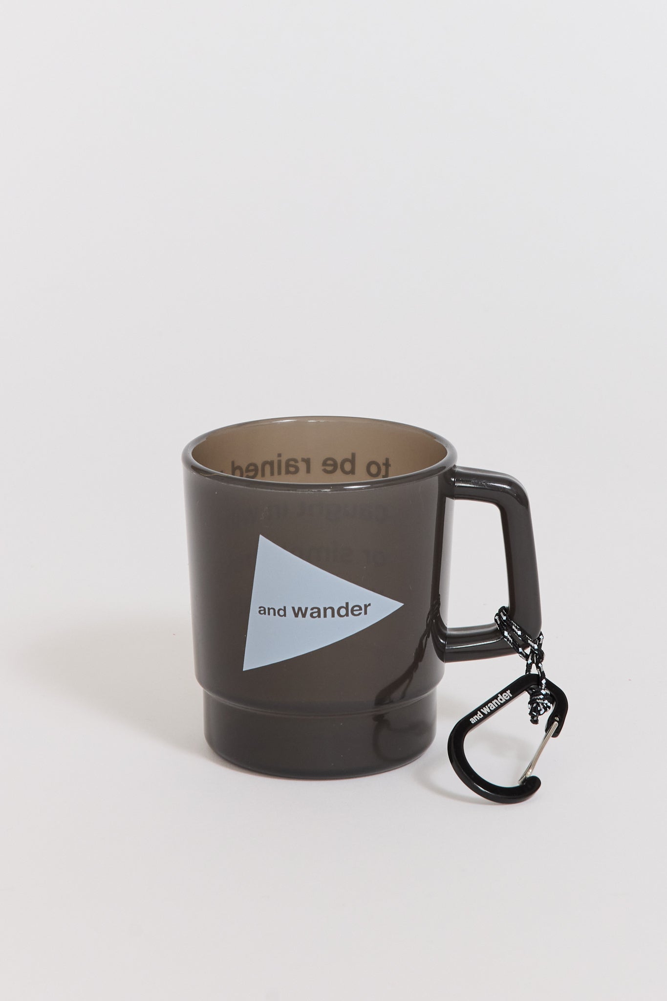 And Wander And Wander Logo PP Mug Black | Maplestore