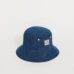 Bob Thais Carpenter Bucket Hat Washed Indigo | Maplestore