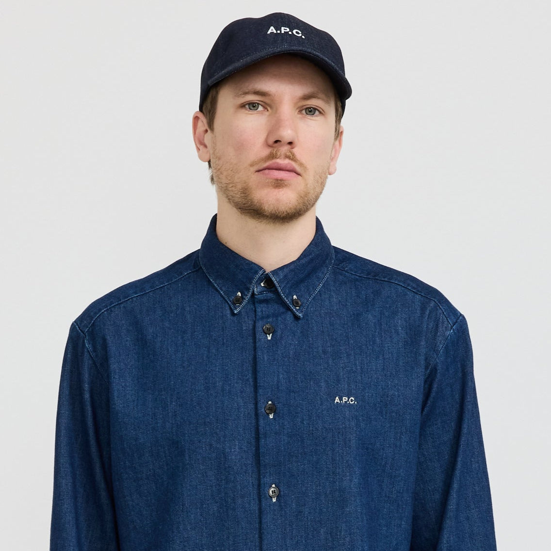 A.P.C. Charlie Cap Indigo | Maplestore