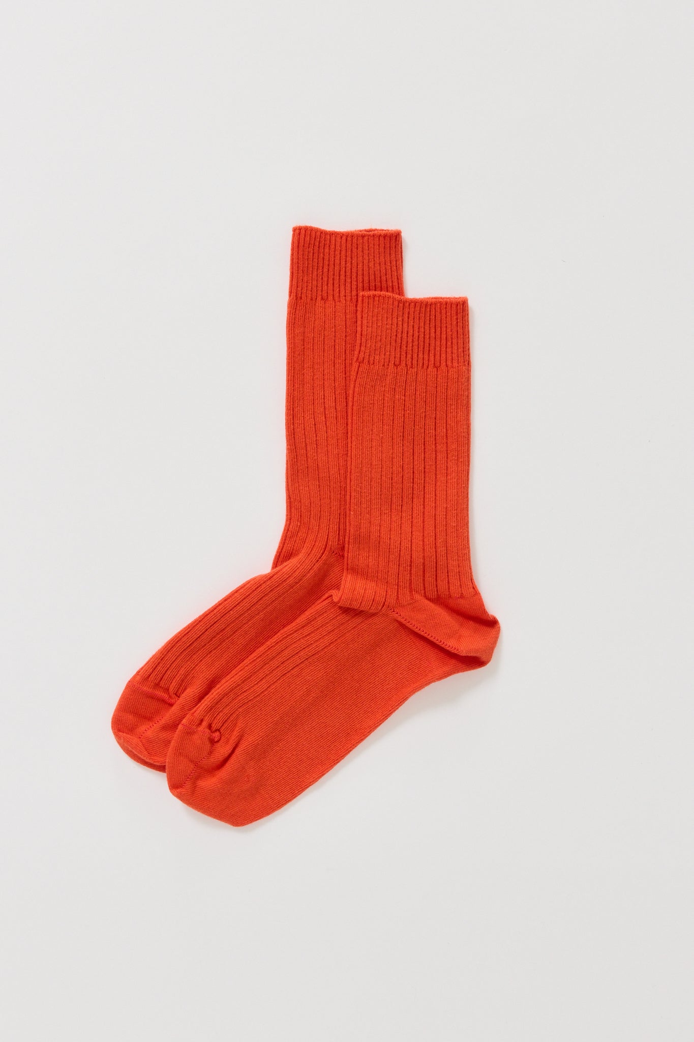 Baserange Rib Overankle Socks Bill Red | Maplestore