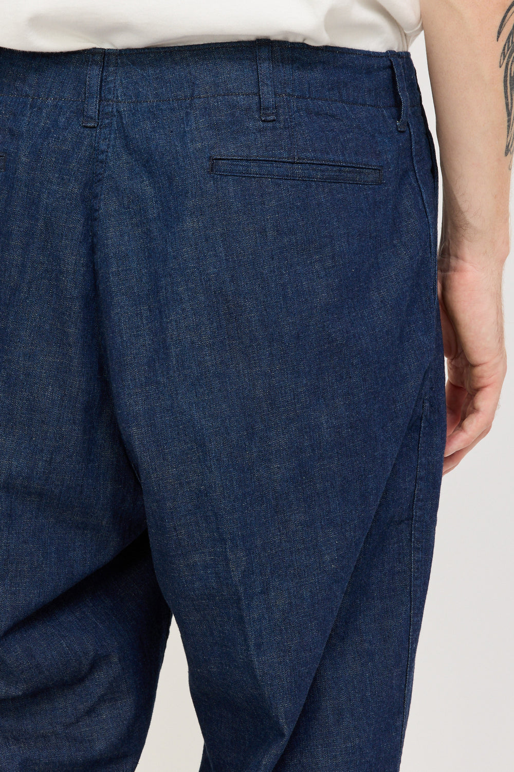 Beams Plus MIL Trousers Denim Indigo | Maplestore