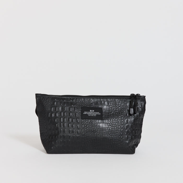Bags In Progress Fannypack Crossbody Black Croco | Maplestore
