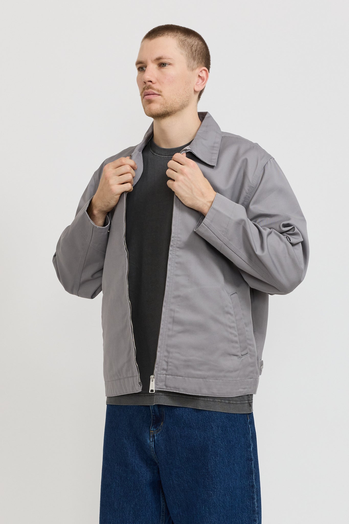 Carhartt WIP Module Script Jacket Yosemite/White Rinsed | Maplestore