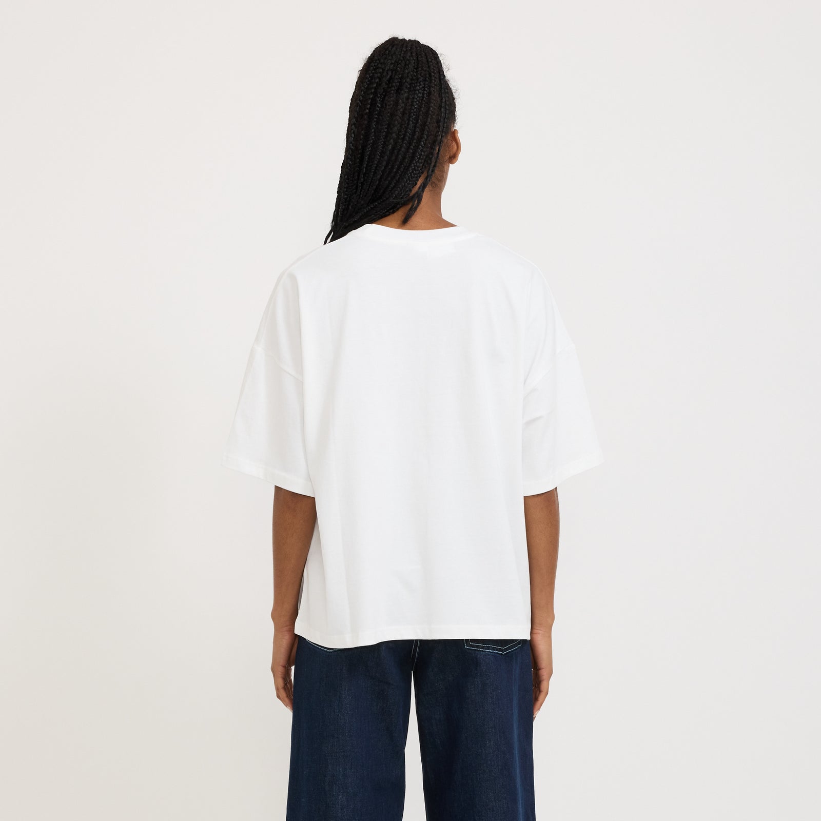 Kowtow Oversized Boxy Tee White | Maplestore
