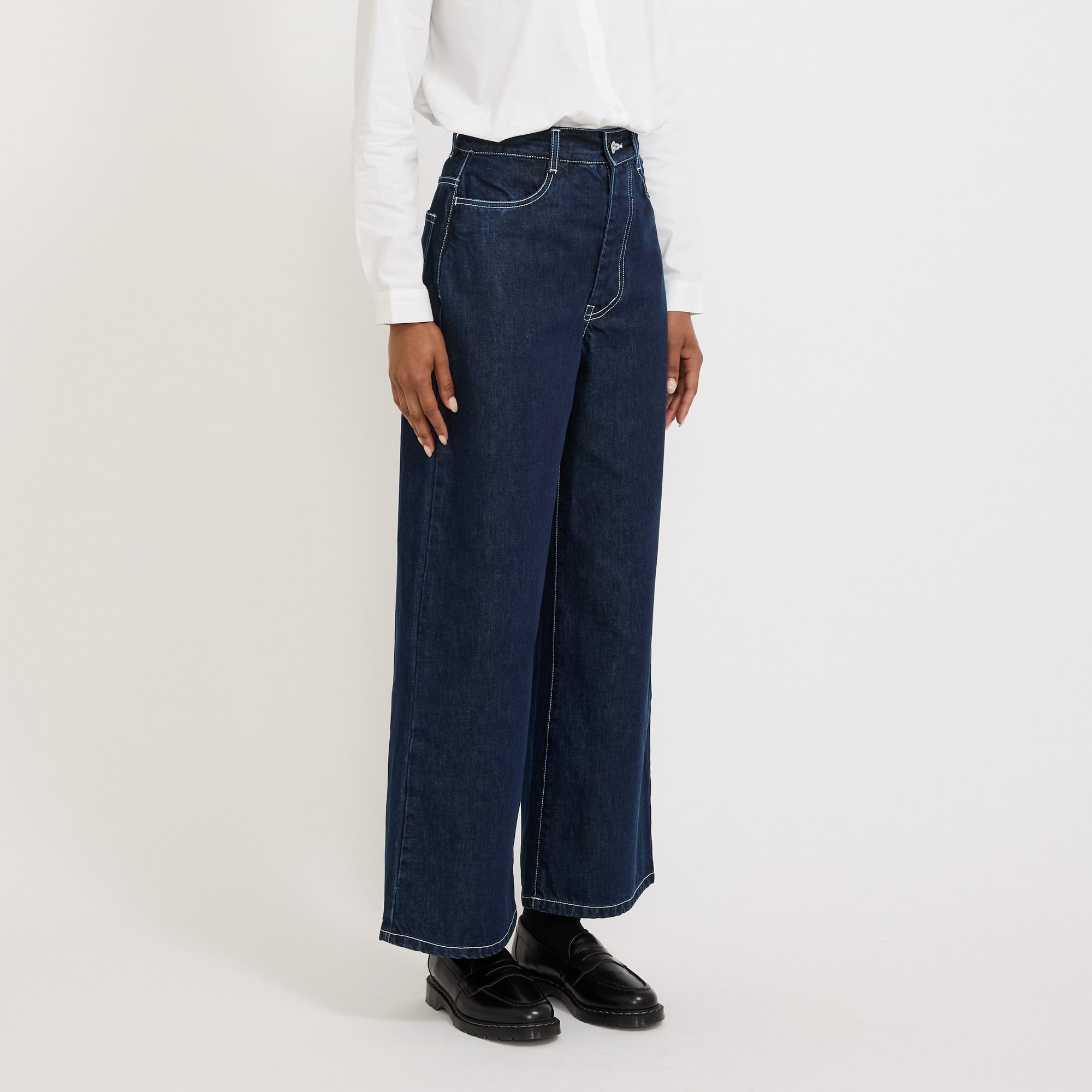 Sailor Jeans Indigo Denim | Kowtow Women's Organic Cotton Jeans