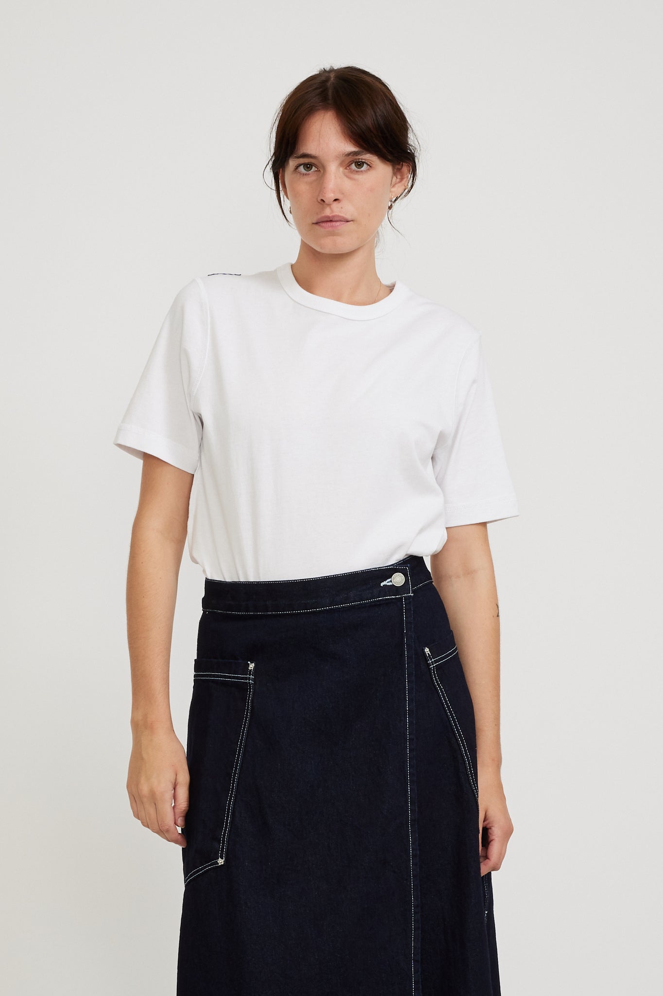 Larriet Womens Blind Tee White | Maplestore