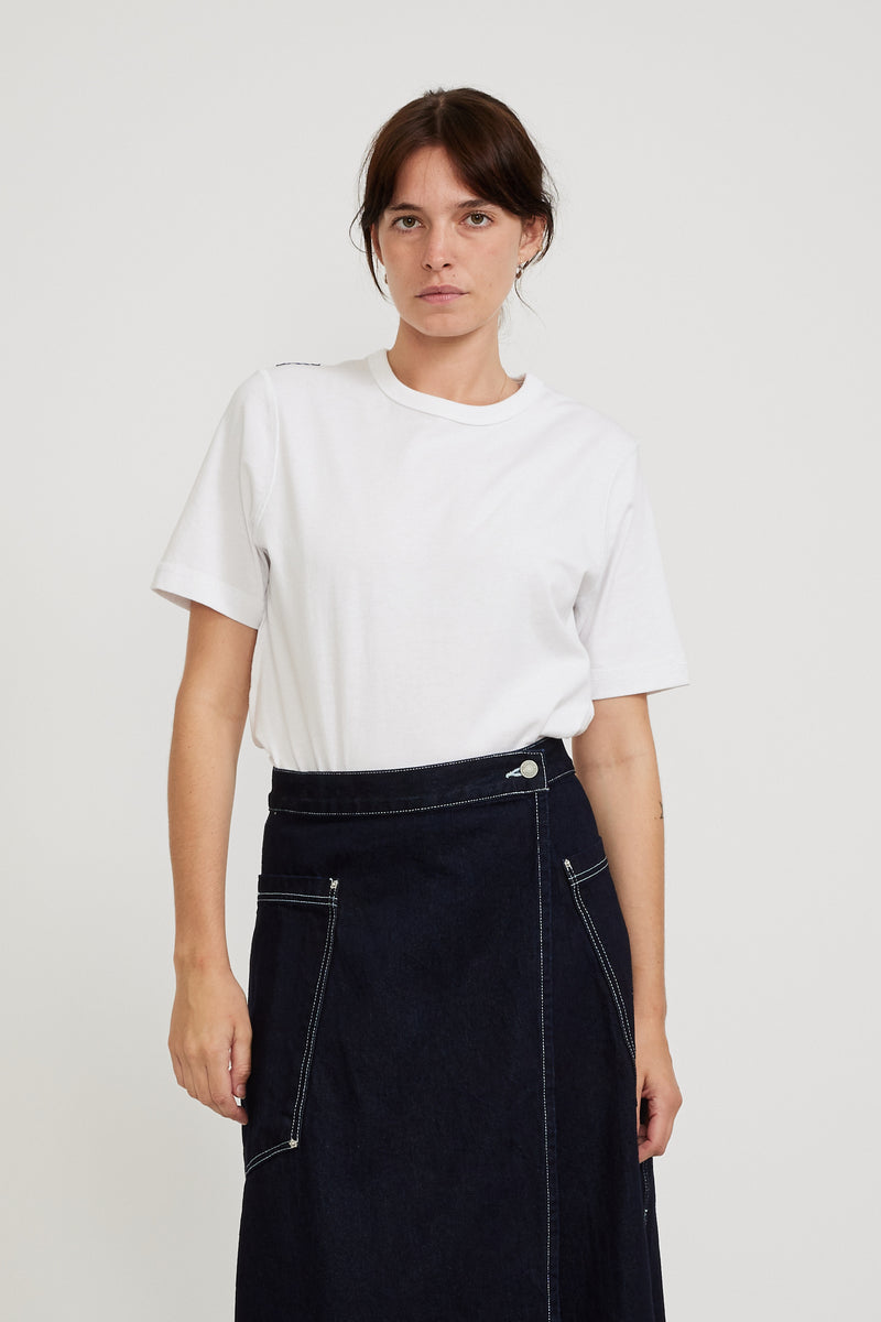 Larriet Womens Blind Tee White | Maplestore