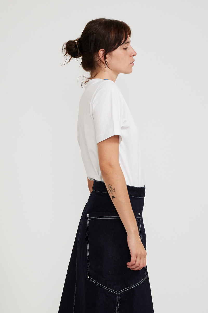 Larriet Womens Blind Tee White | Maplestore