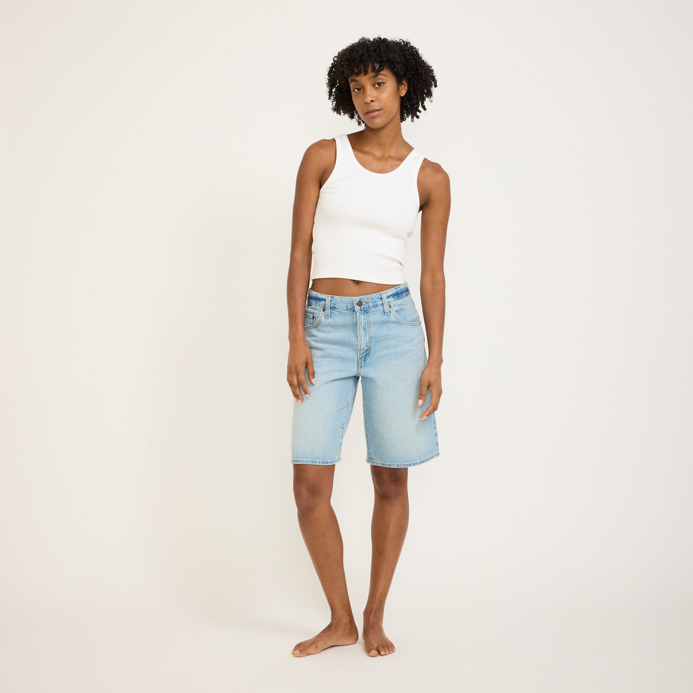 Baggy Dad Jort Pick Sides Short for Women | Maplestore