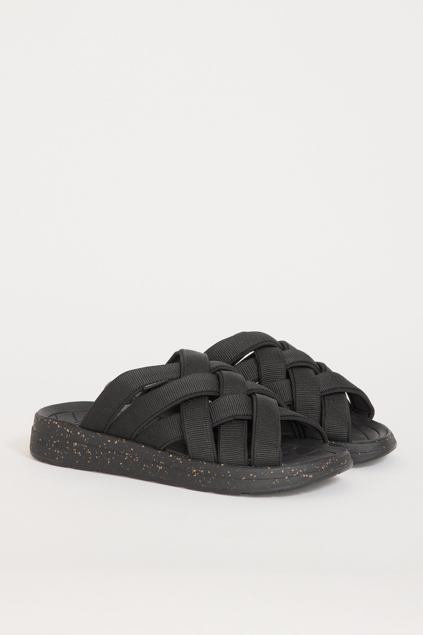 Malibu Sandals Zuma LX Recycled Polyester/Spandex Black | Maplestore