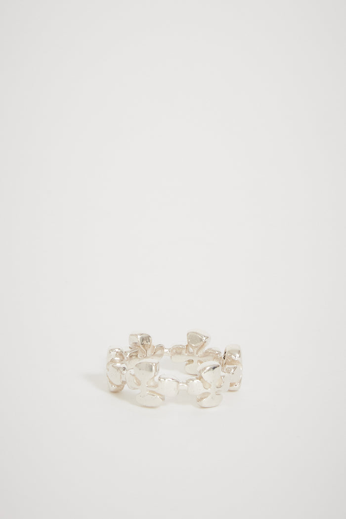 Maple Co. Cross Ring Silver | Maplestore