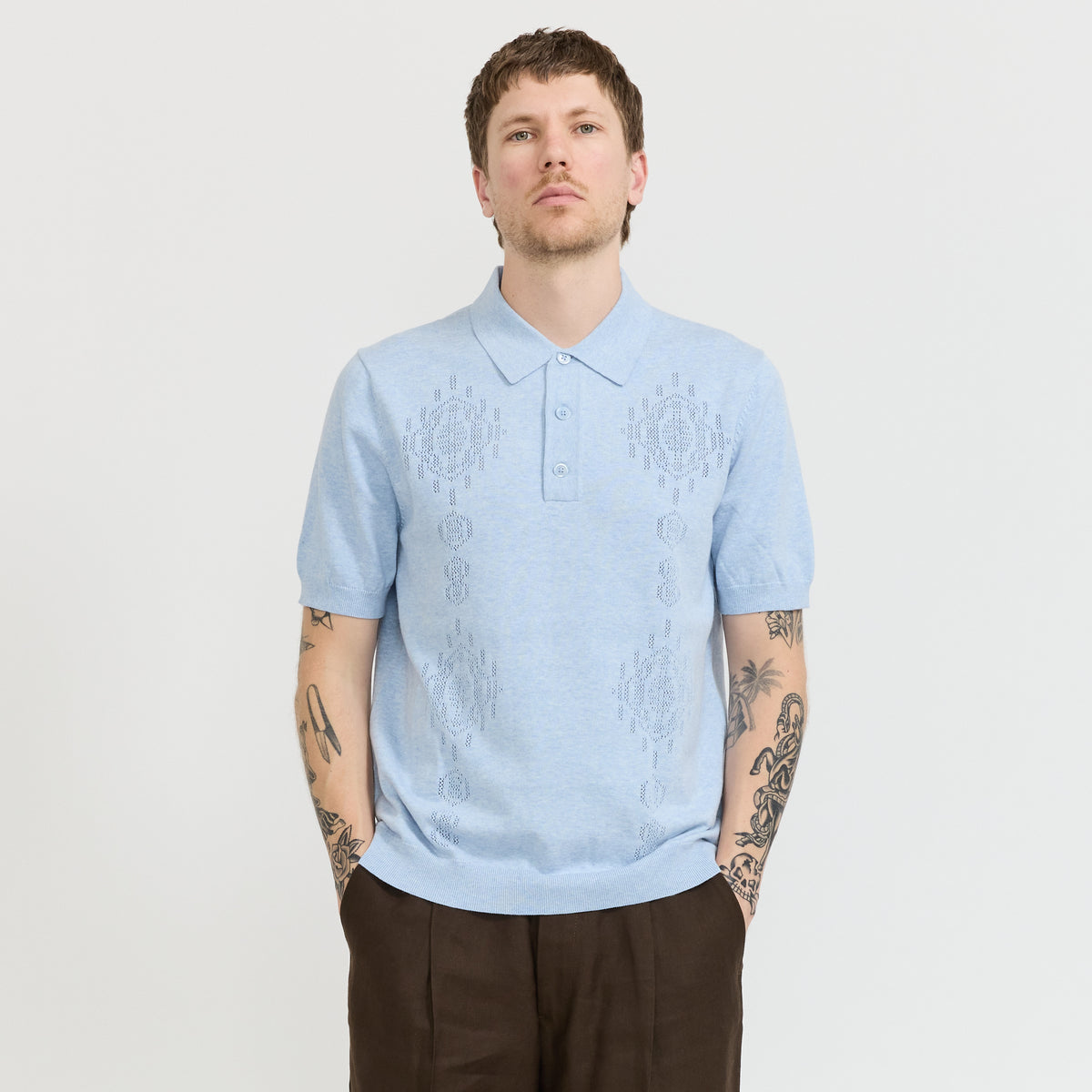 NN07 Thor SS Polo Cerulean | Maplestore