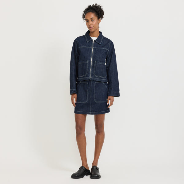 Nudie Jeans Co. Anja Workwear Denim Jacket | Maplestore