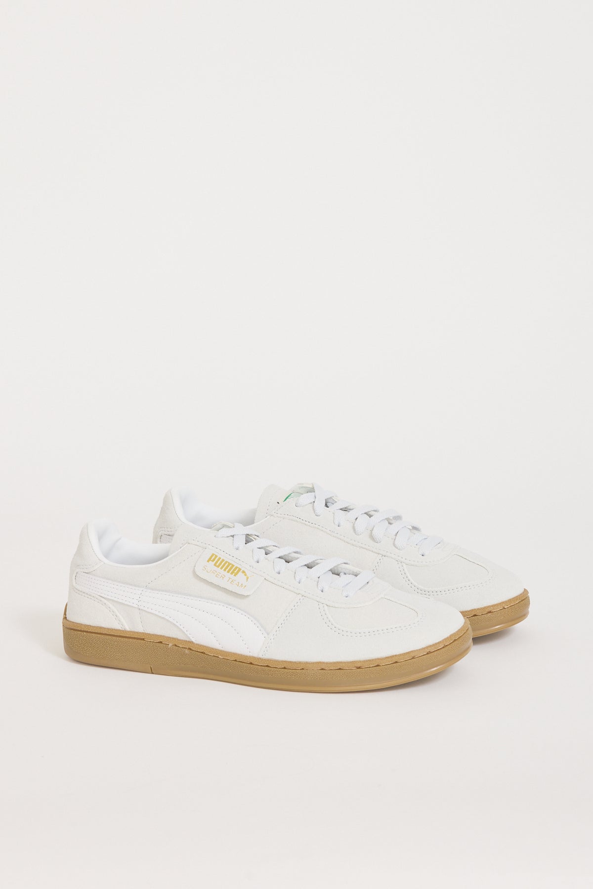 Puma Super Team SD Silver Mist/Puma White | Maplestore