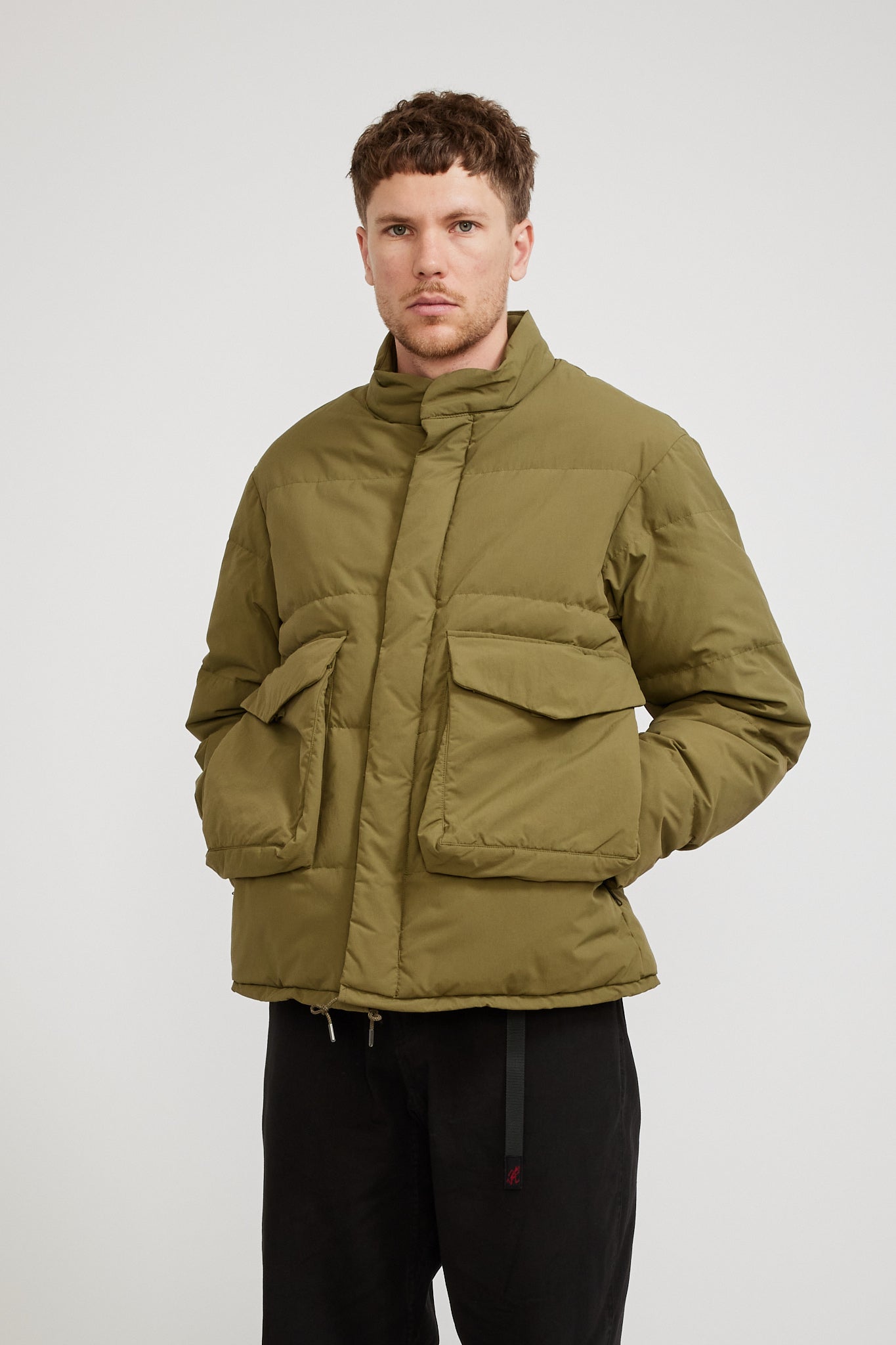 Snow Peak Recycled Down Jacket Olive | Maplestore
