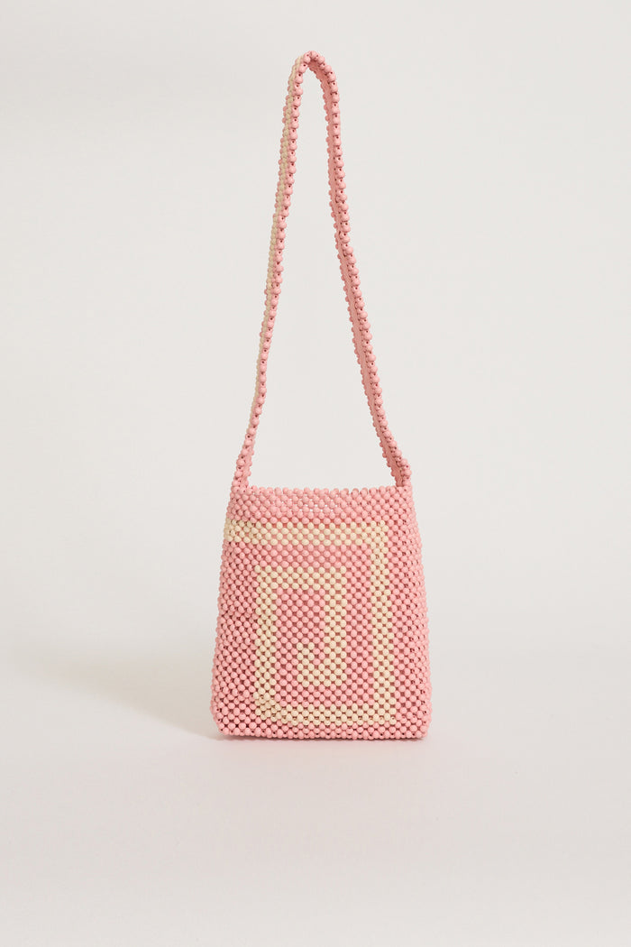 YMC Pilgrim Bag Pink/Ecru | Maplestore