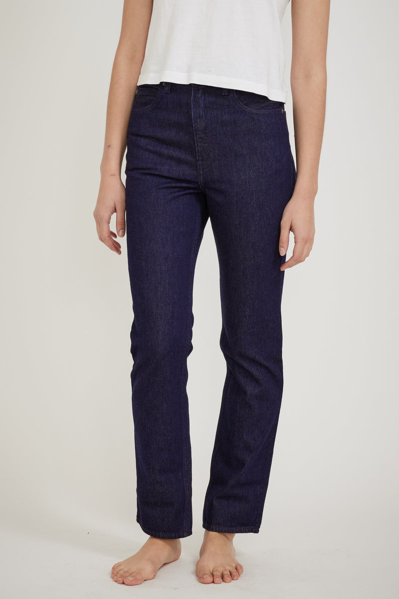 Levis Wellthread 70s High Straight Indigo Rinse | Maplestore