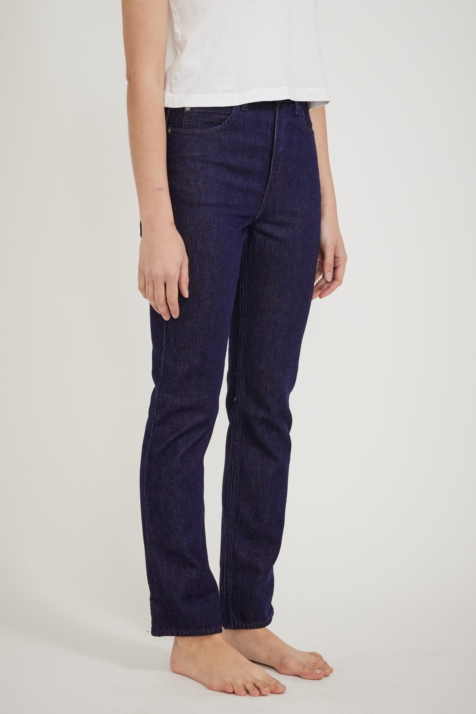 Levis Wellthread 70s High Straight Indigo Rinse | Maplestore