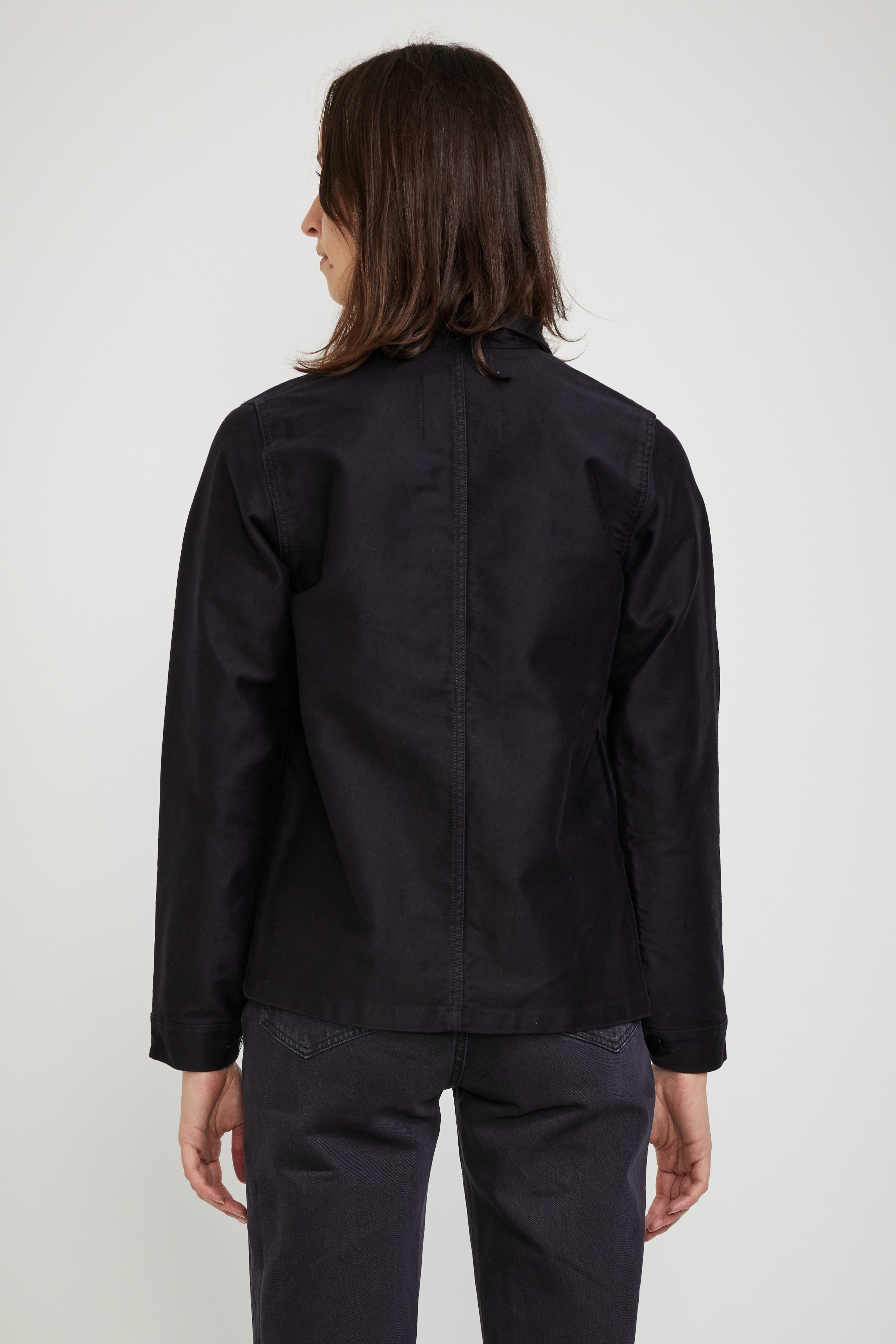 Le Mont Saint Michel W's Genuine Work Jacket Black | Maplestore